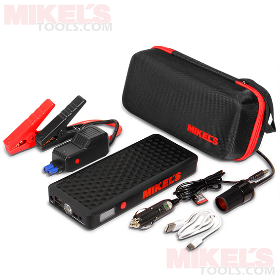 ARRANCADOR DE BATERIAS JUMPER 18,000 MAH MIKELS Modelo MJS-18000 - Tiendas Mikels Mexico